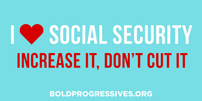 I Social Security Sticker – Progressive Change Campaign Committee